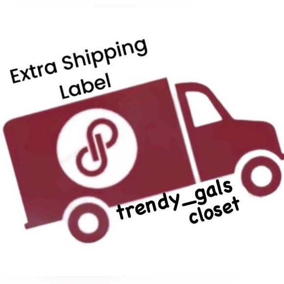 Other | Extra Shipping Label | Poshmark